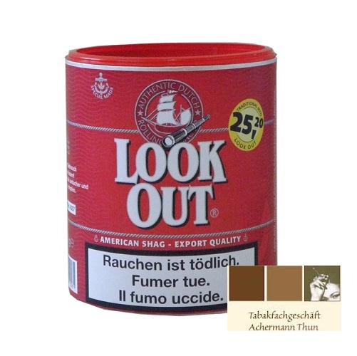 Look Out American Shag 150gr. Zigarettentabak - tabakversand.ch