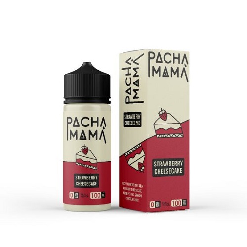 Pacha Mama Strawberry Cheesecake 100ml E-Liquid